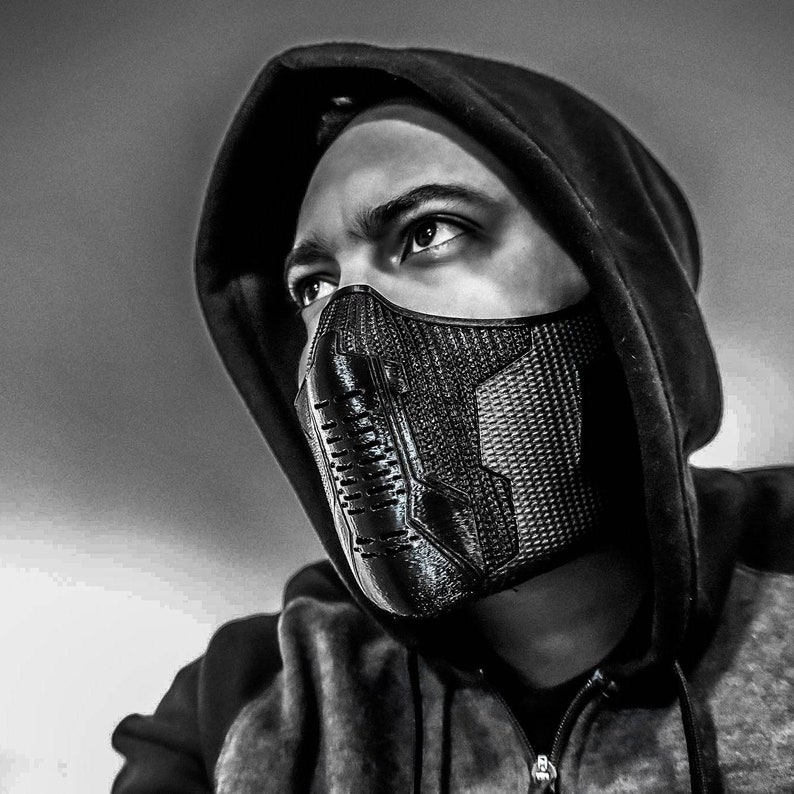 Winter Soldier Mask Bucky Barnes Marvel Cosplay Bucky - Etsy