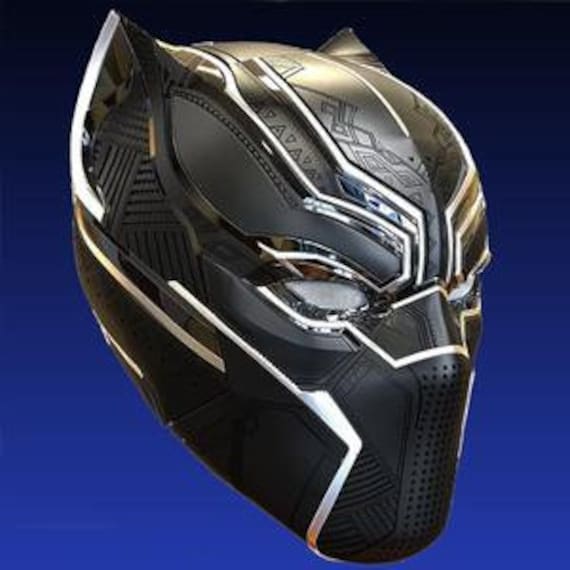 Panther Helmet Black Panther Helmet Civil War Version — Nikko