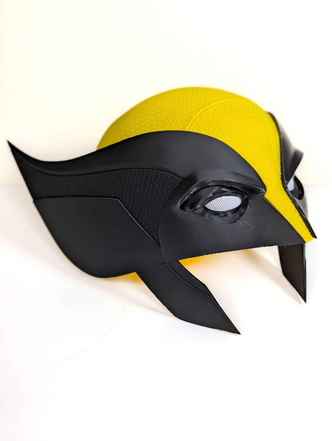 Wolverine Mask – 3D Printed Deadpool 3 Yellow & Black Helmet - Etsy