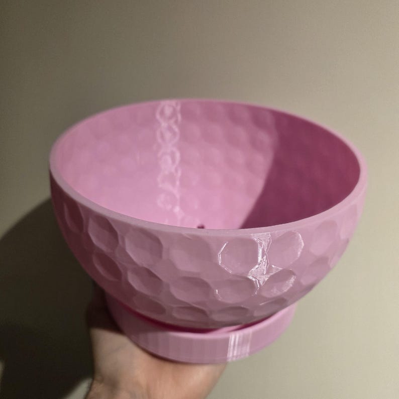 Medium Sized Golf Ball Themed Planter With Drainage - Etsy