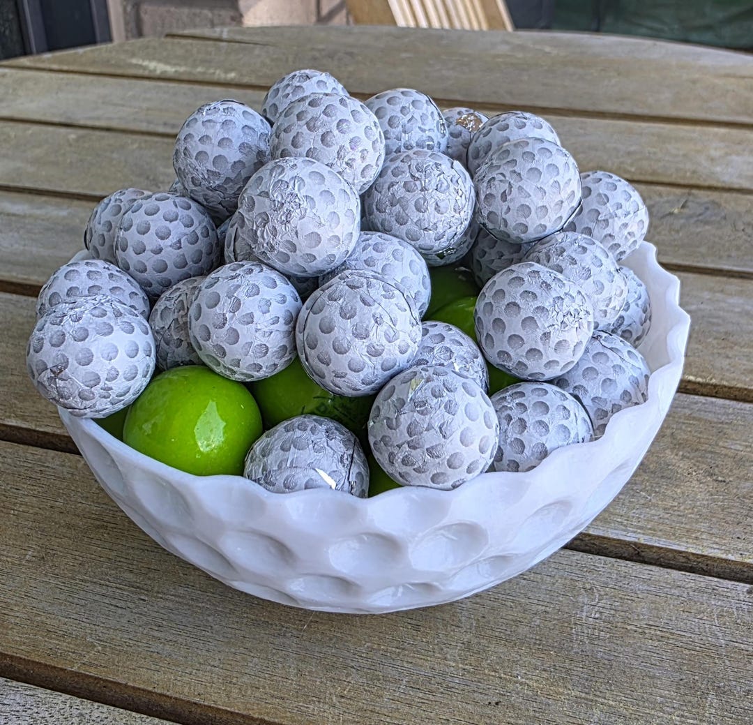3D Printed Golf Ball Candy Dish - Golf Lover Gift - Etsy