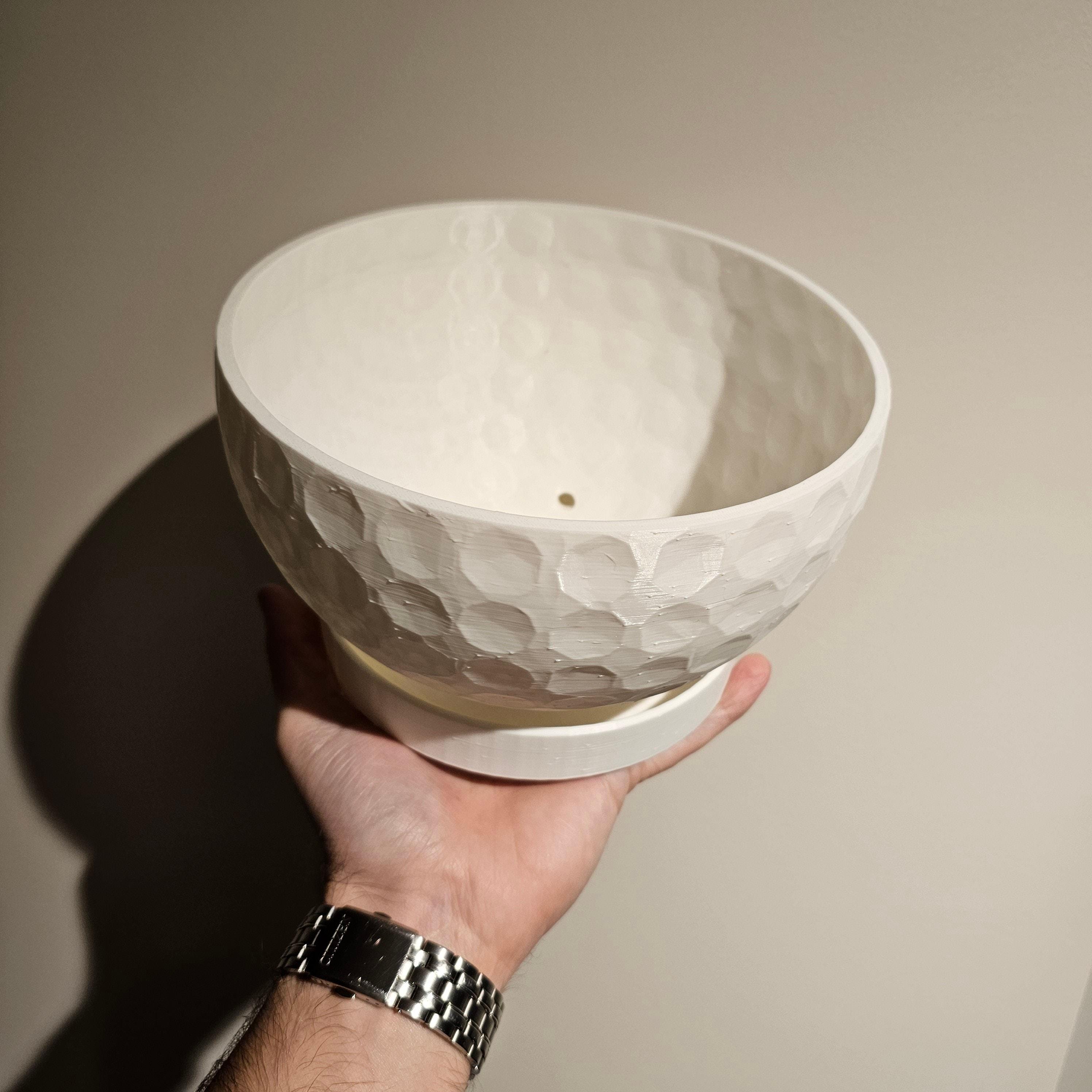 Medium Sized Golf Ball Themed Planter With Drainage - Etsy