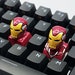 The Avengers Iron Man Backlit LED Keycaps Handmade Resin Custom Artisan ...