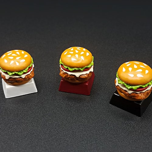 KFC Chicken Combo Keycaps Handmade Resin Custom Artisan | Etsy