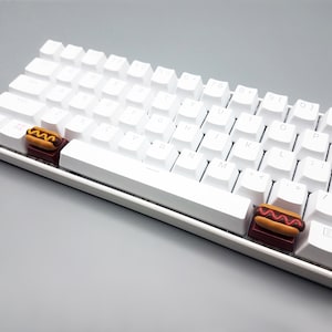 Hot Dog Keycaps Handmade Resin Custom Artisan - Etsy