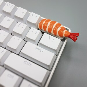 Shrimp Sushi Keycaps Handmade Resin Custom Artisan - Etsy