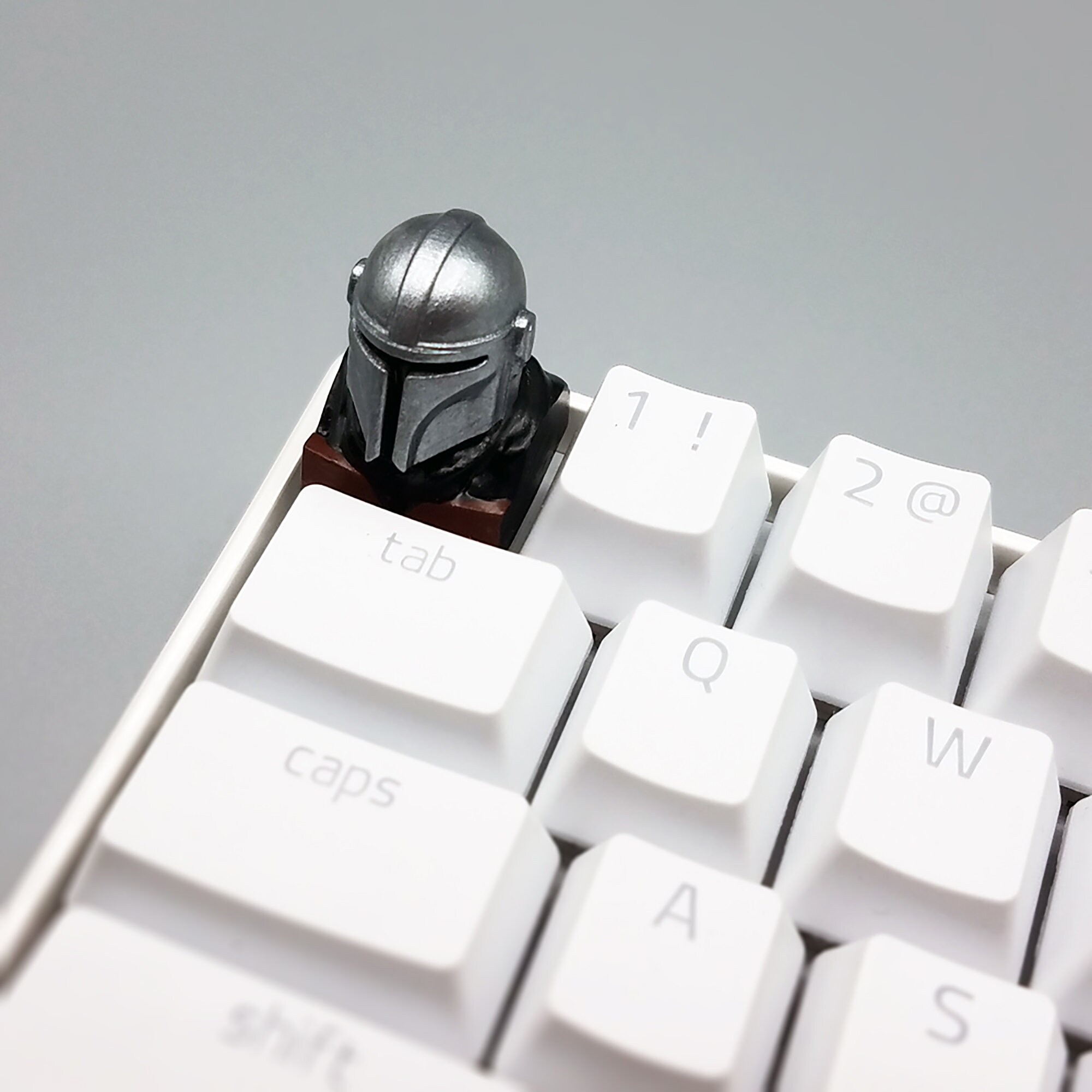 The Mandalorian Backlit LED Keycaps Handmade Resin Custom | Etsy Canada