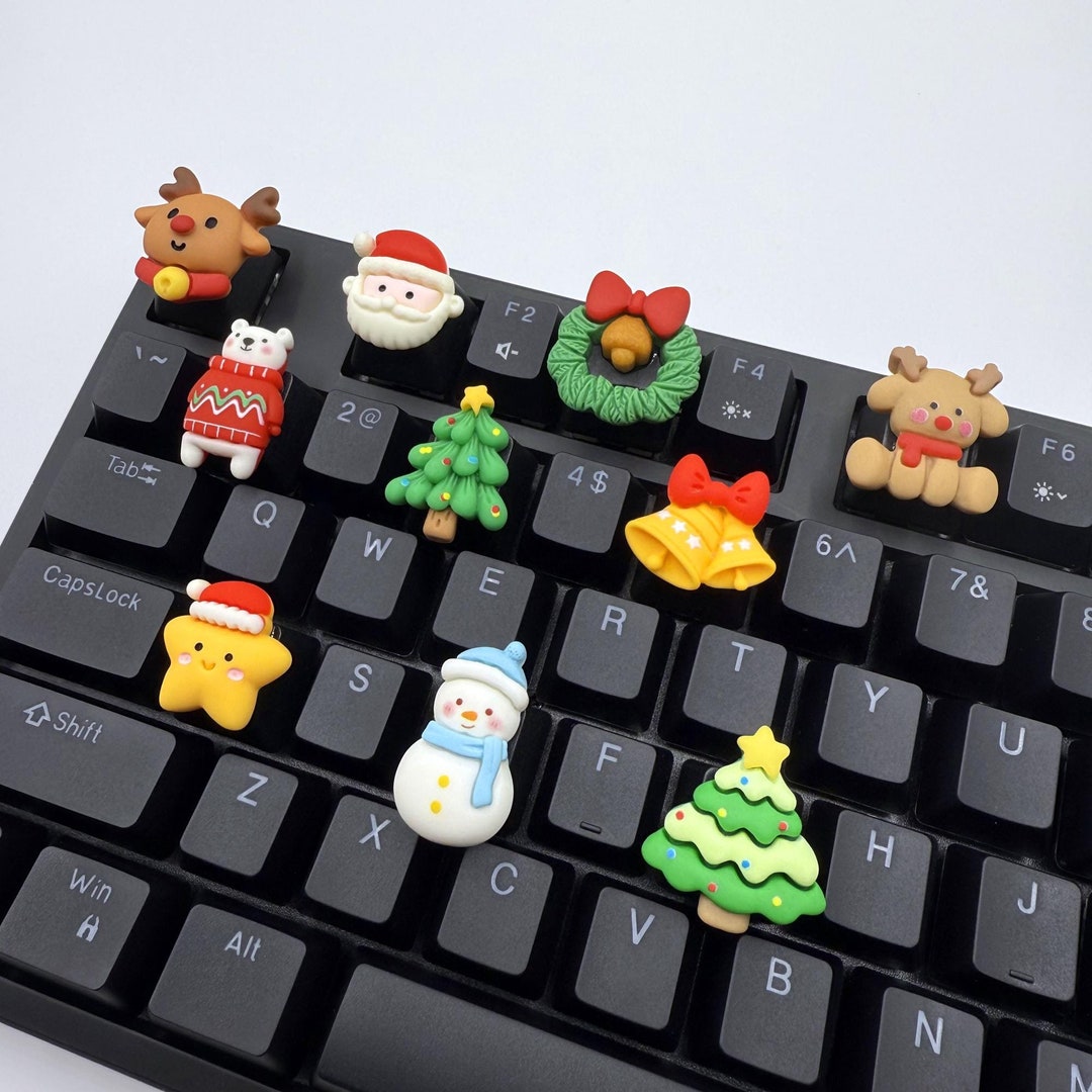 Christmas Keycaps OEM Profile Custom Artisan - Etsy