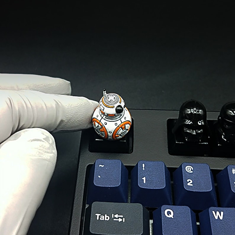 Star Wars BB-8 Keycaps Handmade Resin Custom Artisan | Etsy