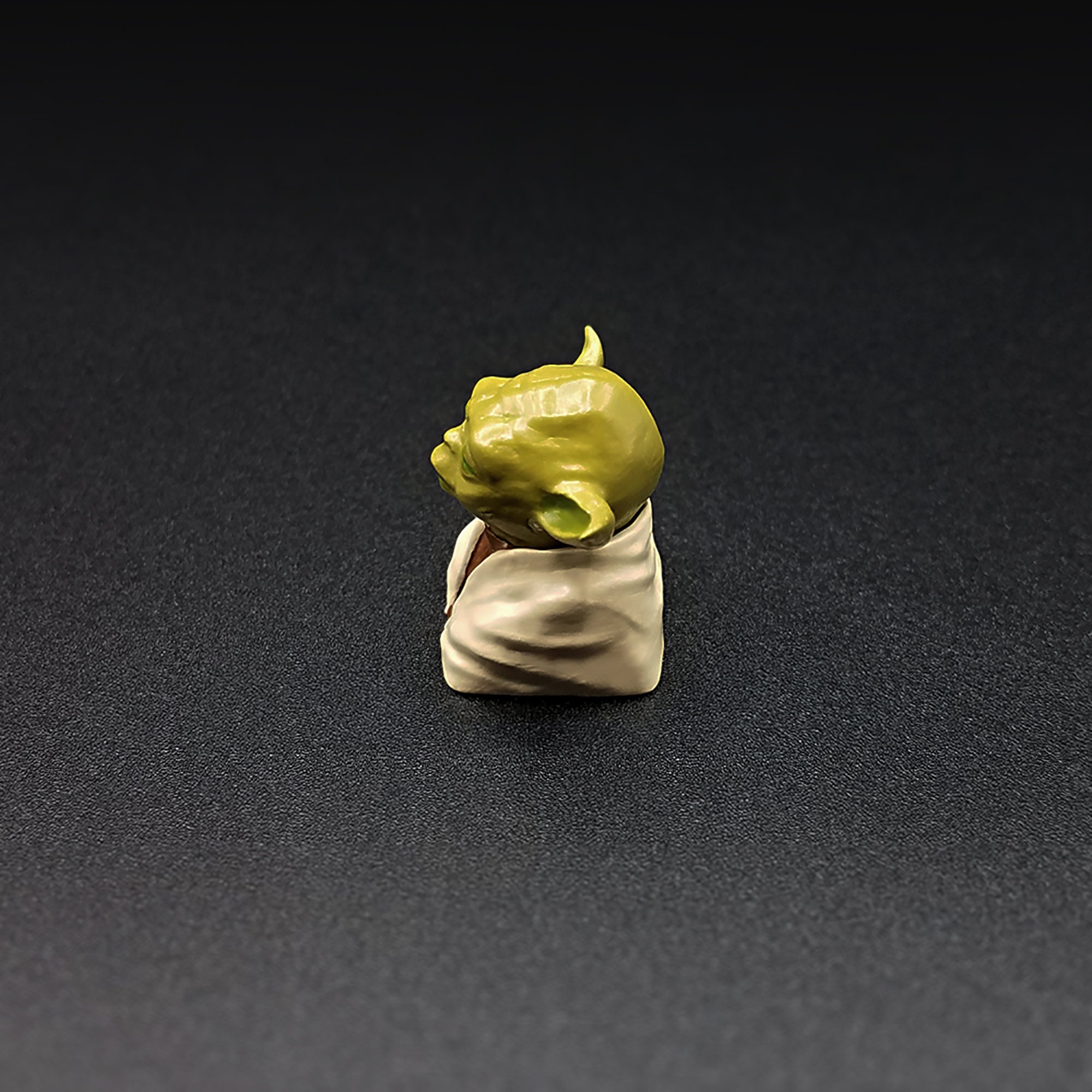 Star Wars Master Yoda Keycap Handmade Resin Custom Artisan - Etsy