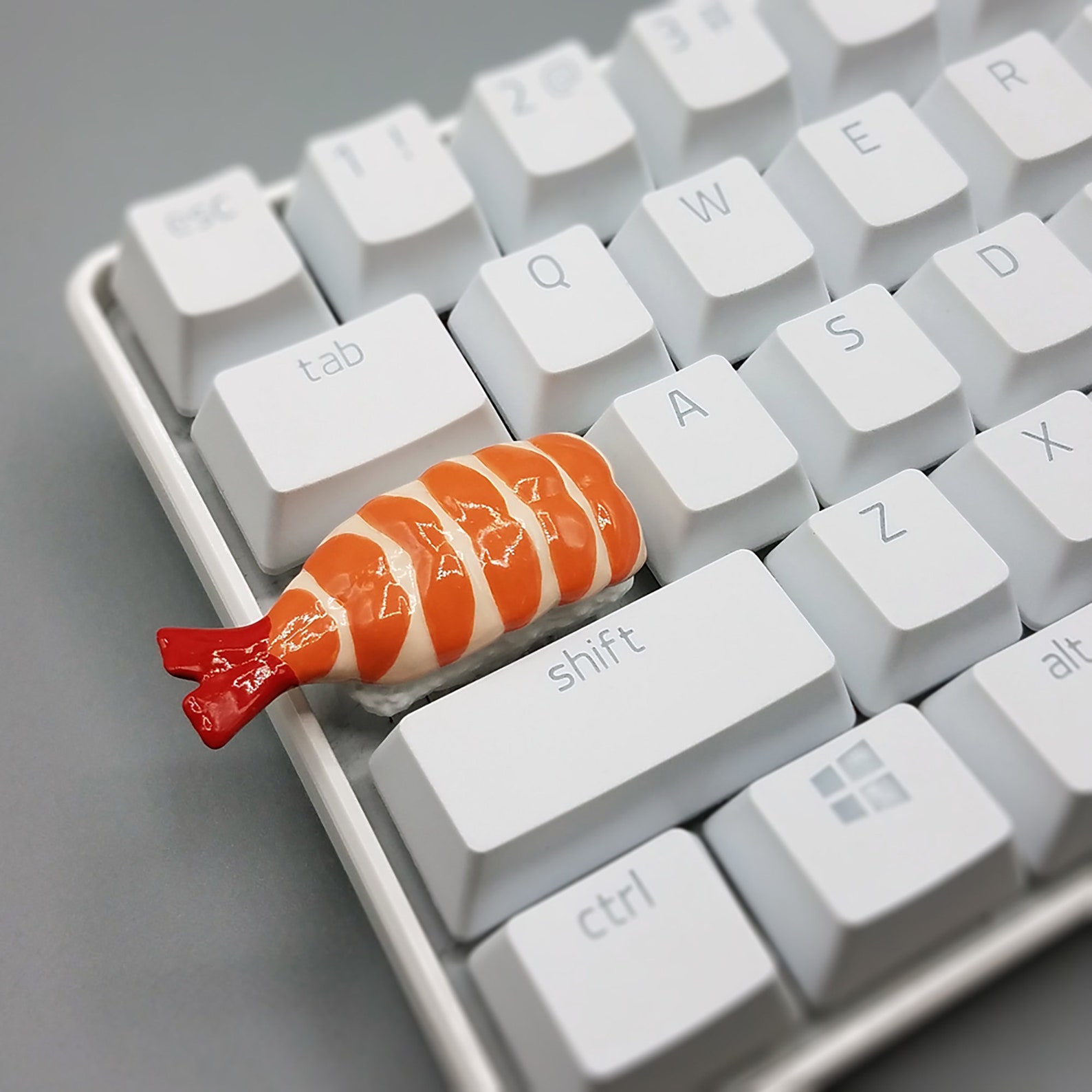 Shrimp Sushi Keycaps Handmade Resin Custom Artisan - Etsy