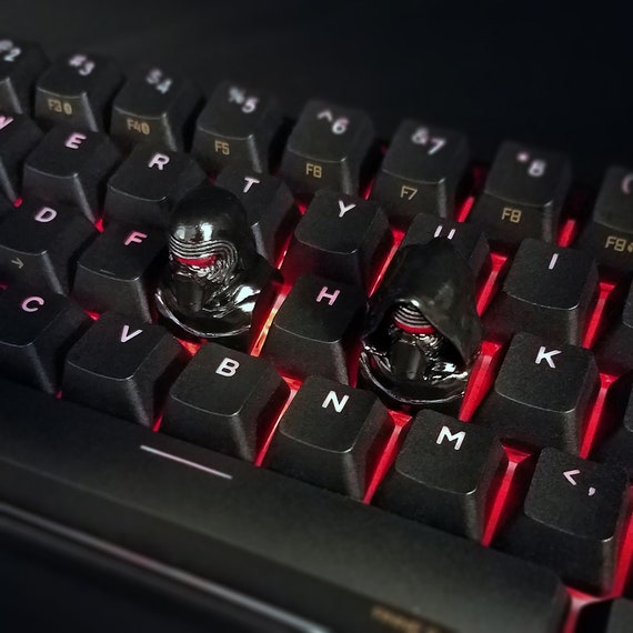 Star Wars Kylo Ren Backlit LED Keycaps Handmade Resin Custom - Etsy Canada