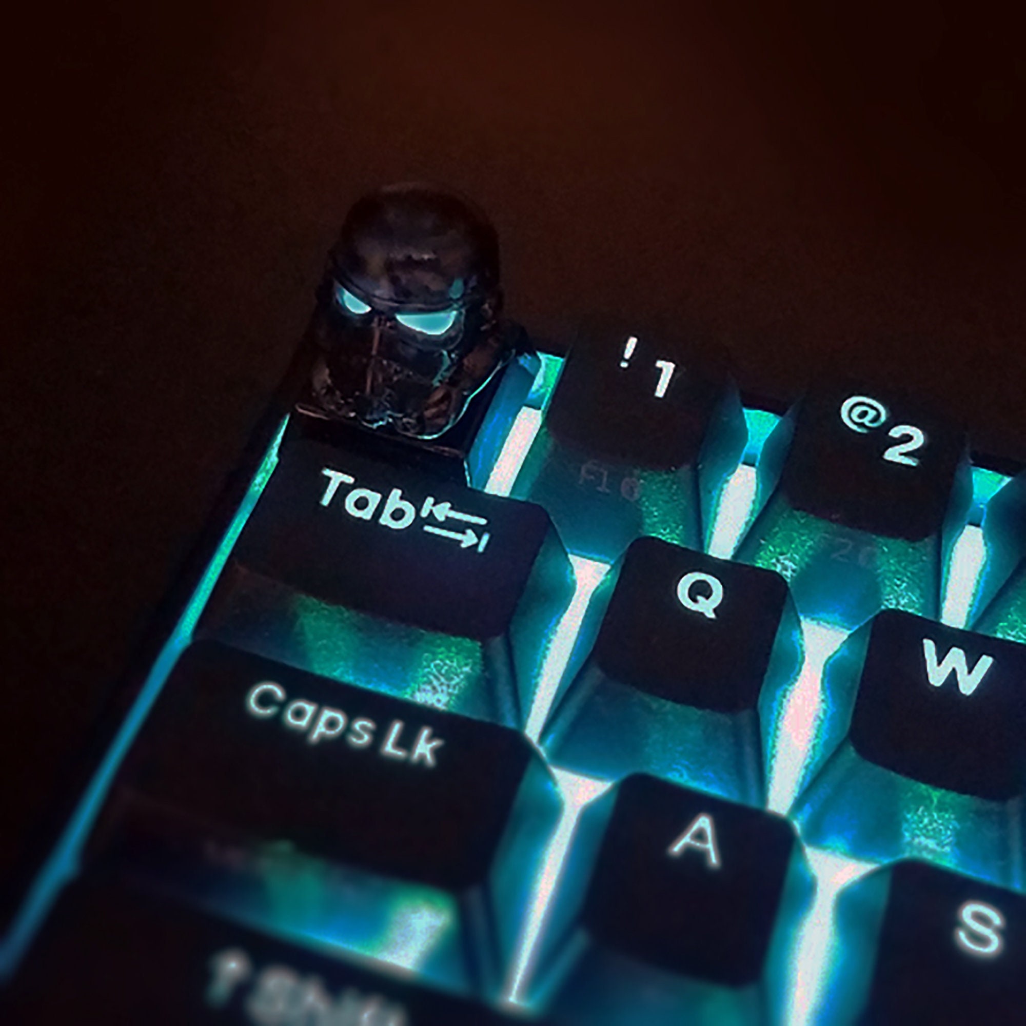 Star Wars Imperial Shadow Trooper Backlit LED Keycap Handmade | Etsy
