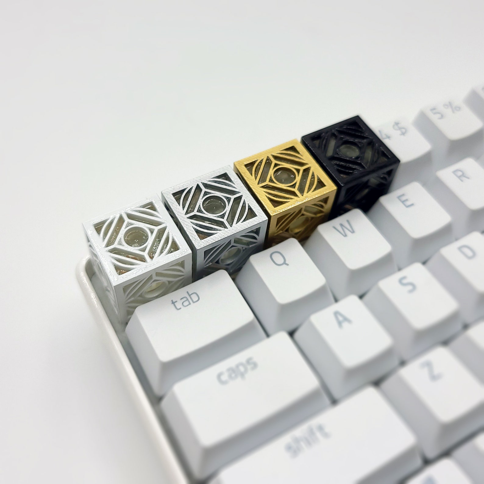 Star Wars Jedi Holocron Backlit LED Keycaps Handmade Resin | Etsy