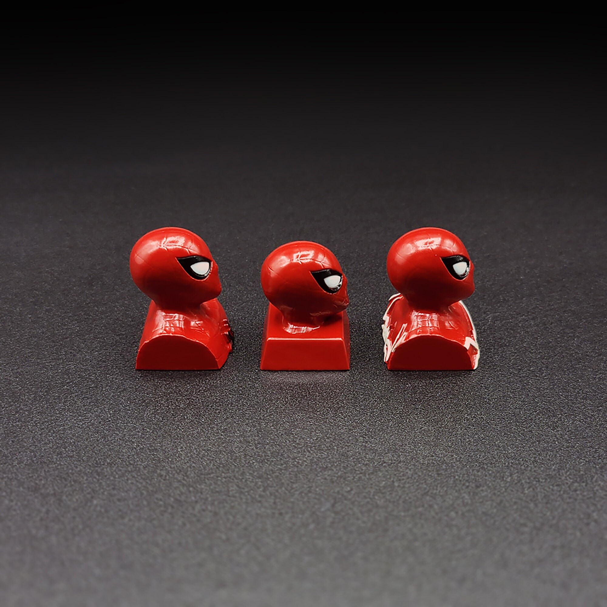Spider-Man Keycaps Handmade Resin Custom Artisan | Etsy