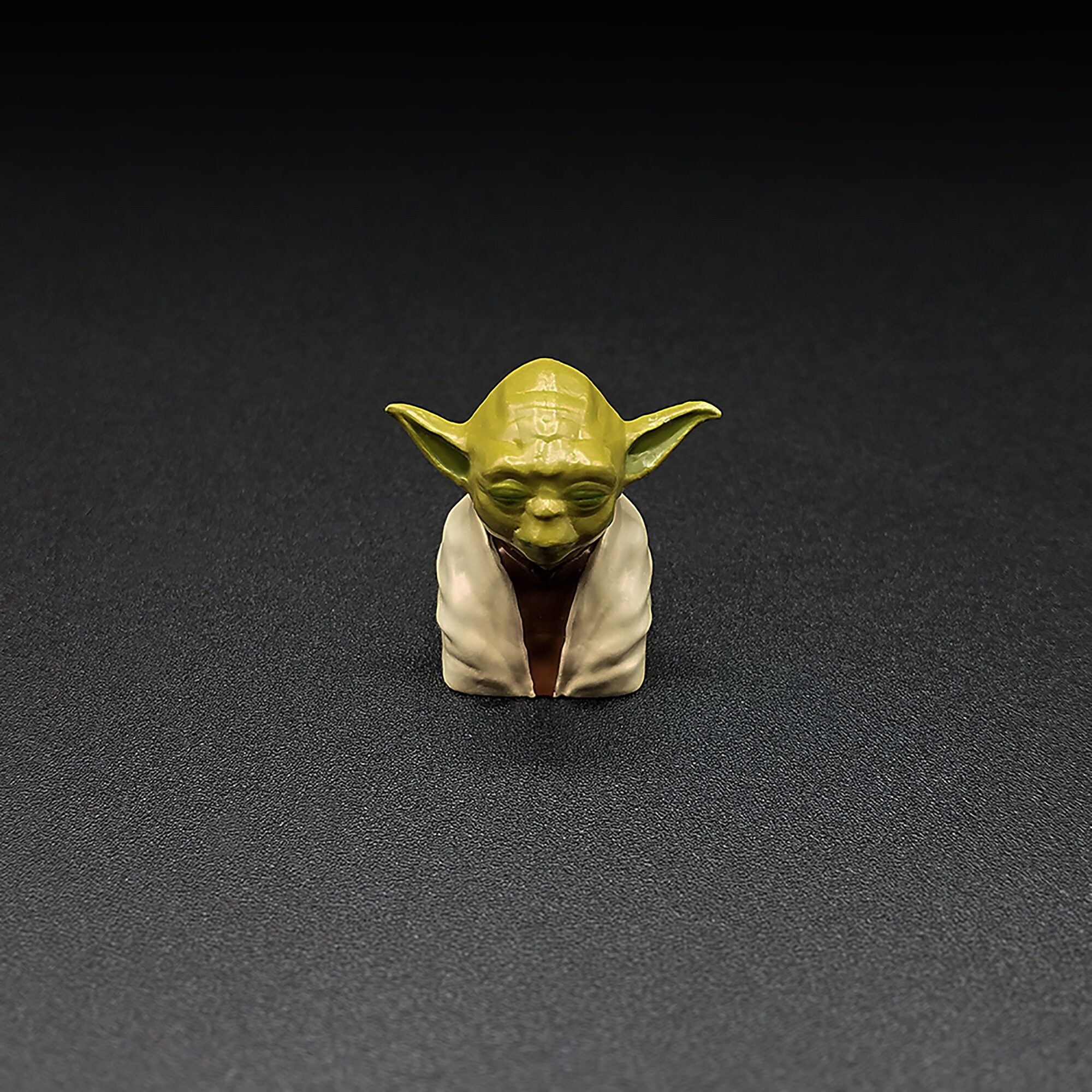 Star Wars Master Yoda Keycap Handmade Resin Custom Artisan - Etsy