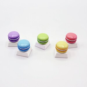 Macaron Keycaps Handmade Resin Custom Artisan - Etsy