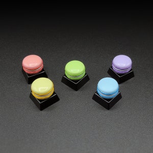 Macaron Keycaps Handmade Resin Custom Artisan - Etsy