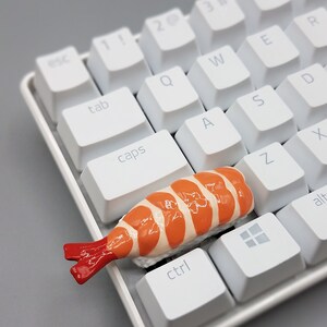 Shrimp Sushi Keycaps Handmade Resin Custom Artisan - Etsy