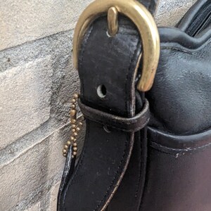 Vintage COACH Worth Model 4143 Leather Crossbody Shoulder Bag City Bag ...