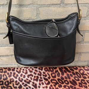 Vintage COACH Worth Model 4143 Leather Crossbody Shoulder Bag City Bag ...