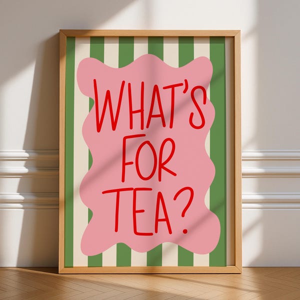 Posters for Green Tea - Etsy UK