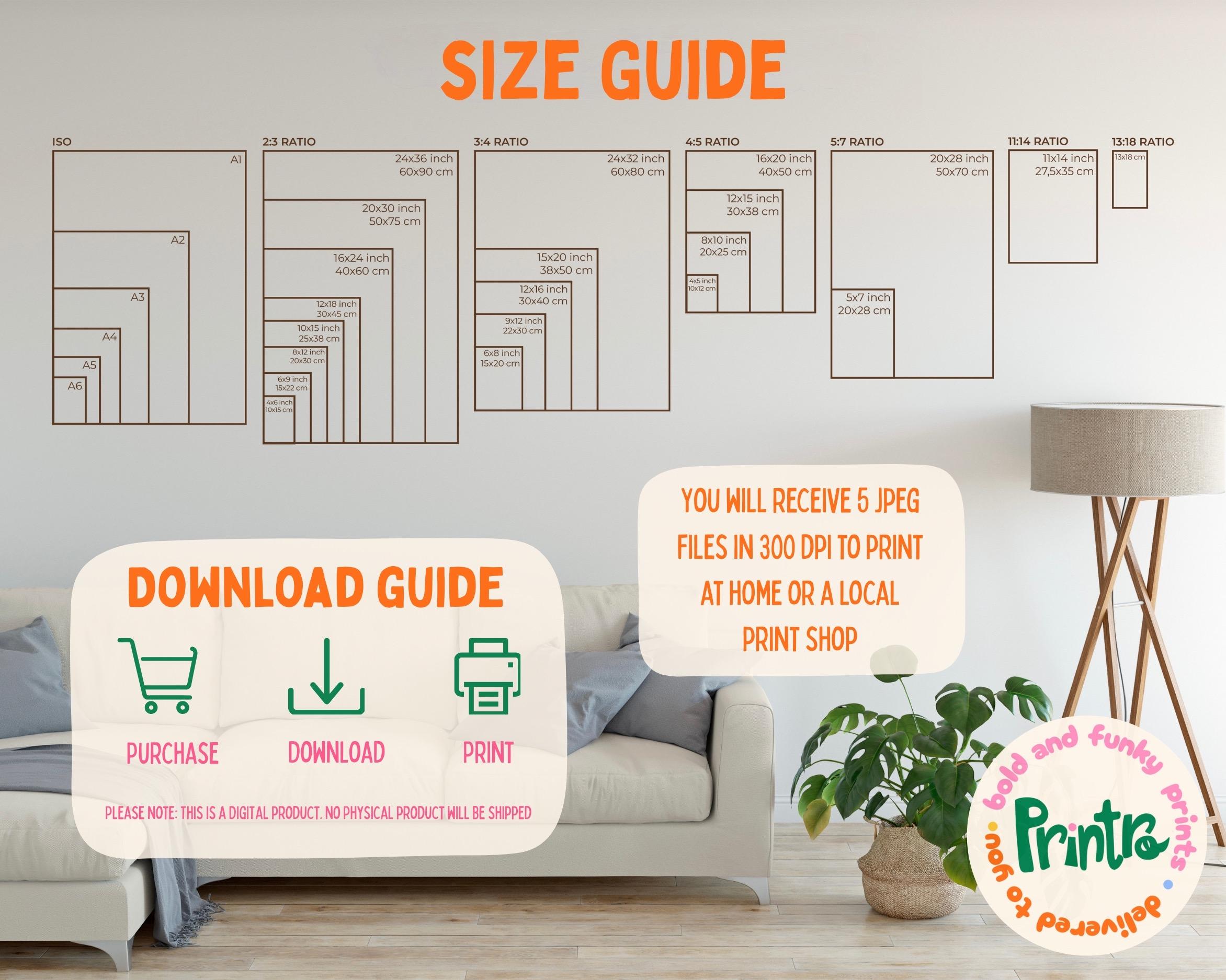 Sea Shells Sumer Print, Digital Download, Beach Wall Mural, Wall Art ...