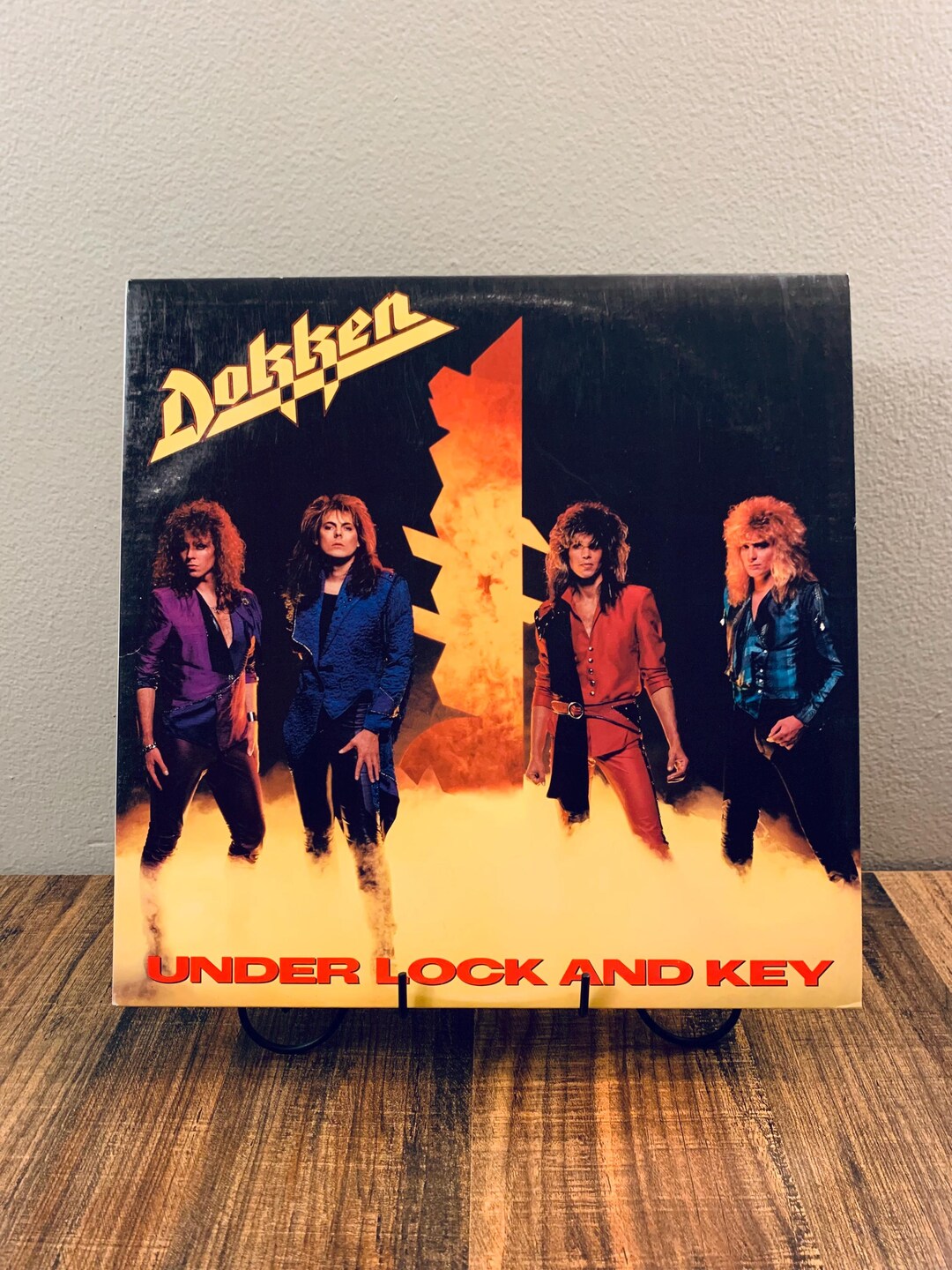Dokken Under Lock and Key, 1985 LP Record EX 9 60458-1, Club Edition - Etsy