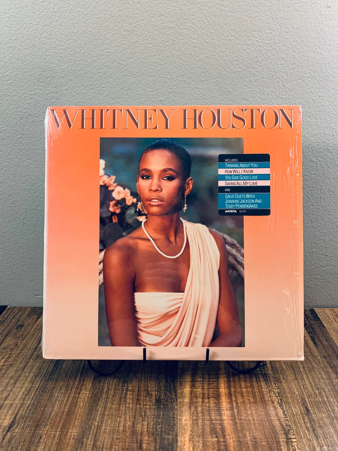 Whitney Houston Self-titled, 1985 LP Record EX Shrink, Hype Sticker - Etsy