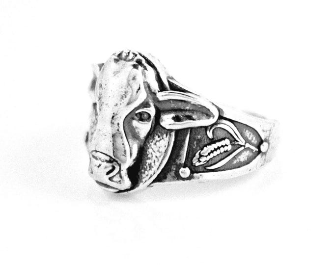 Handmade Polymer Clay Cow Print Band Rings! Cool Quirky Personalised ...