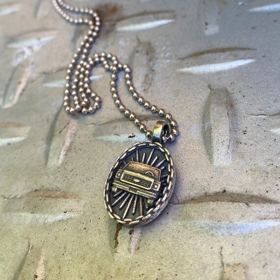 Squarebody Chevy Truck Pendant Truck Necklace Classic - Etsy