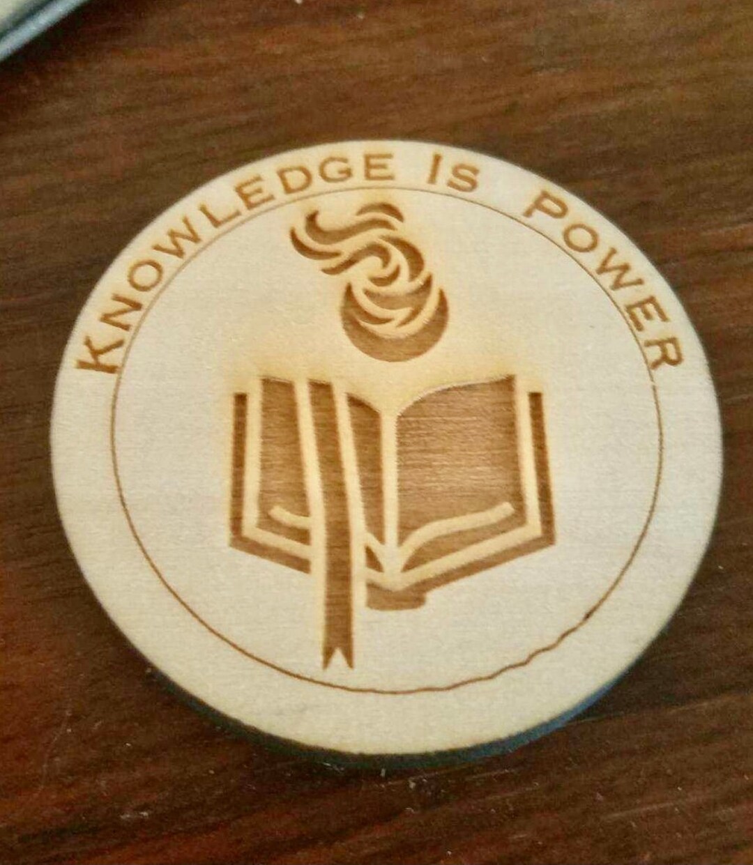 Wooden Wizard Token TTRPG Coin Customized Dnd Marker - Etsy