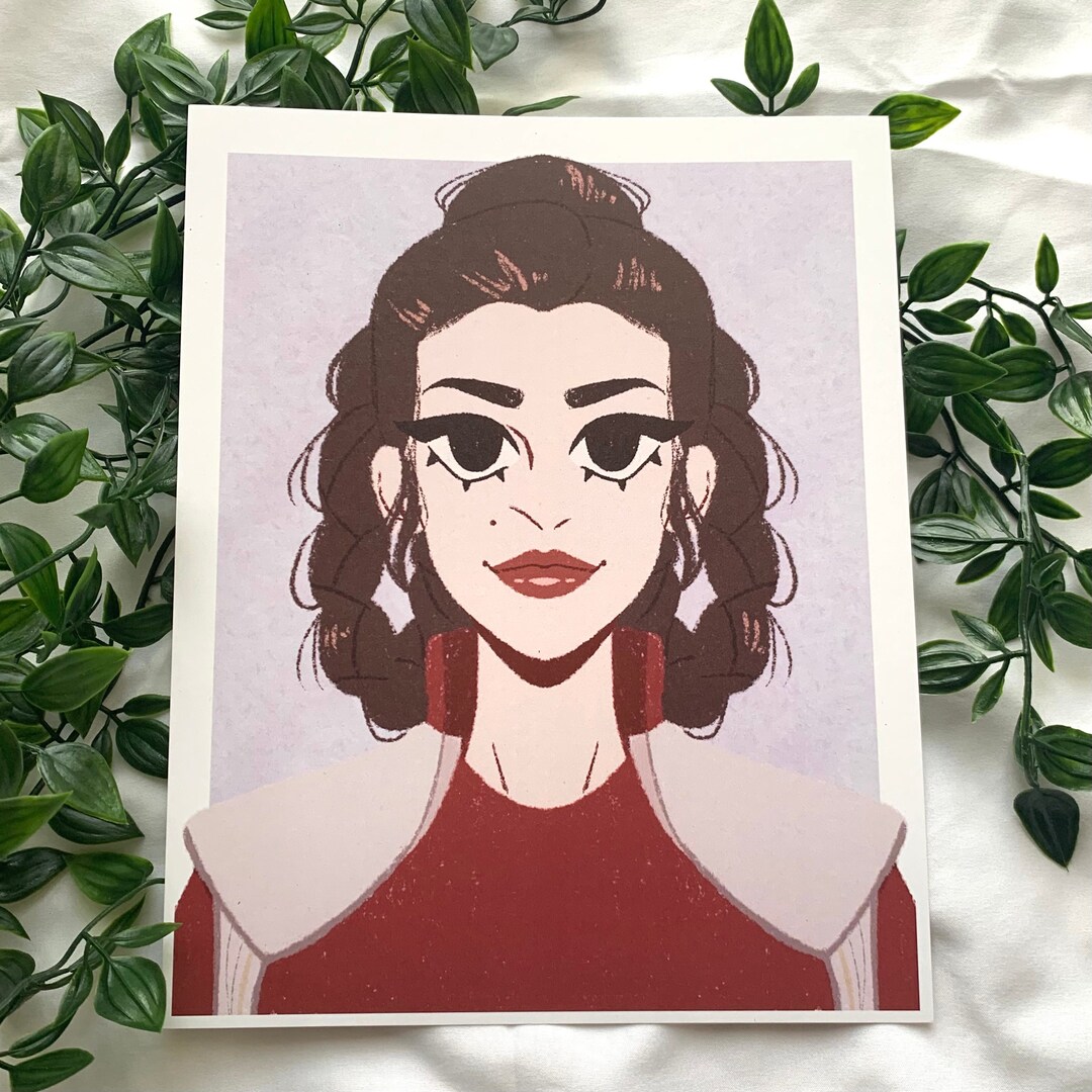 LE the Princess - Illustration - LO - Wall Decor - Nicochel - Etsy