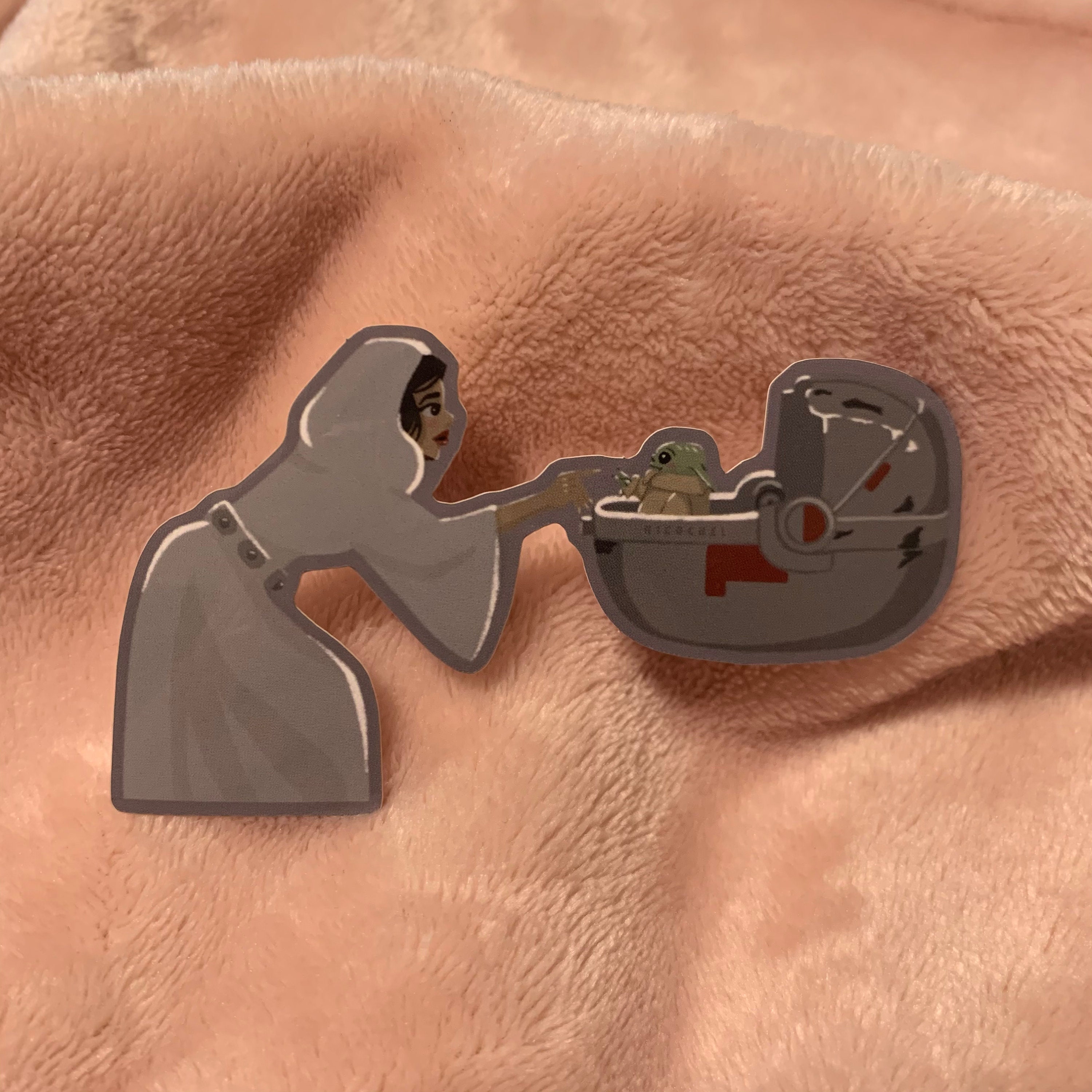 The First Meeting Vinyl Sticker - Etsy