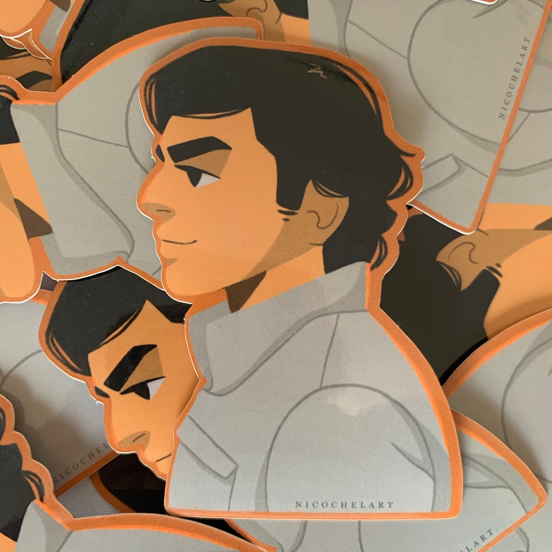 Orange Hero Vinyl Sticker - Etsy