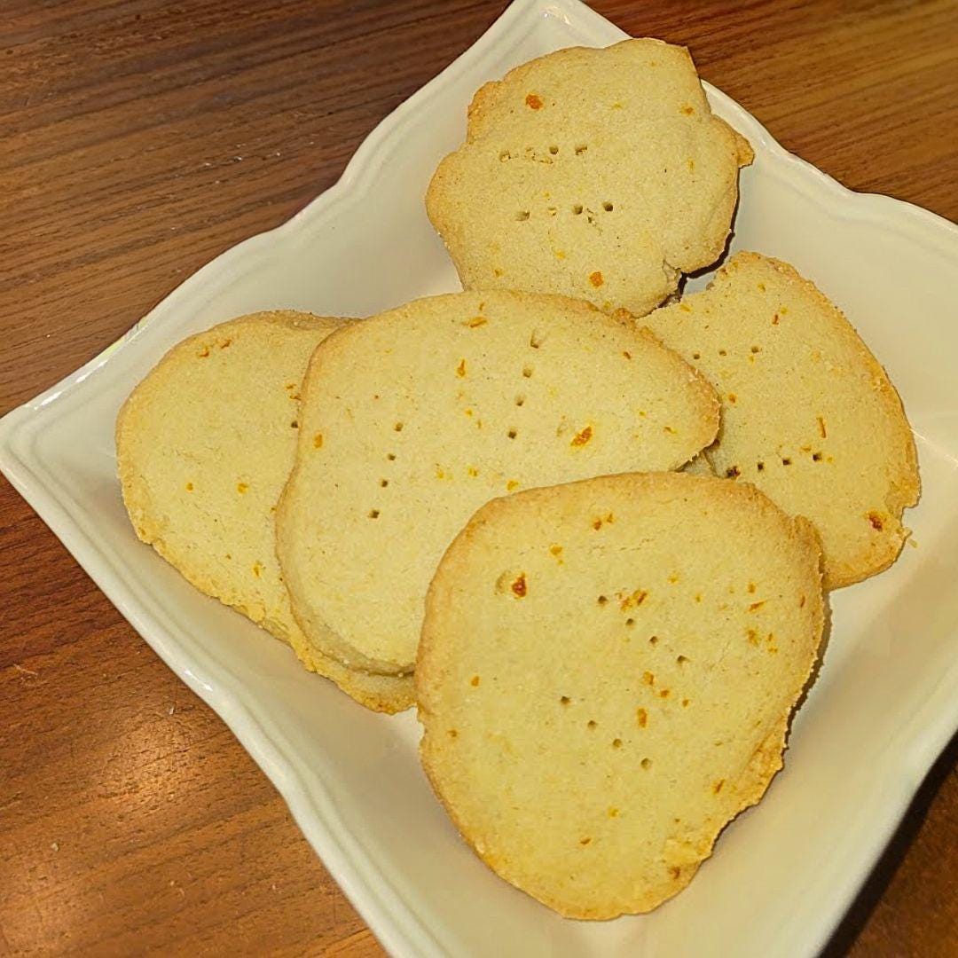 Orange Cardamom Shortbread Cookies • Buttery Classic With Citrus Twist ...
