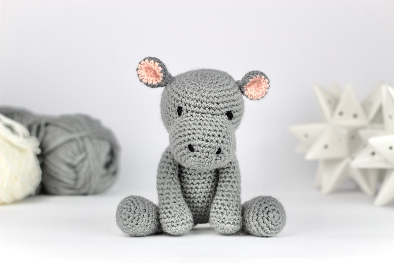 Hippo Crochet Pattern Crochet Animal Pattern Crochet Hippo - Etsy UK
