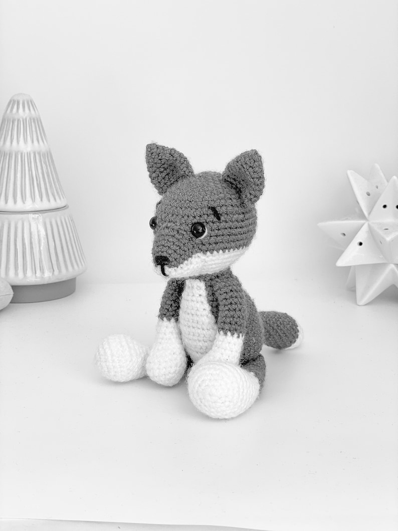 Wolf Crochet Pattern Easy Crochet Wolf Amigurumi Pattern - Etsy UK