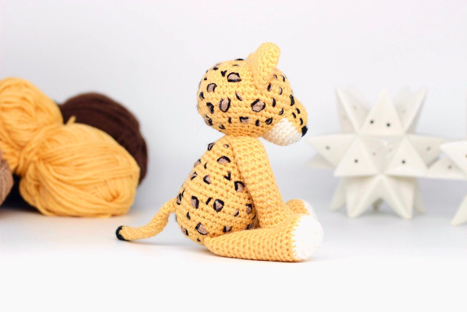 Leopard Crochet Pattern PDF Crochet Leopard Amigurumi - Etsy