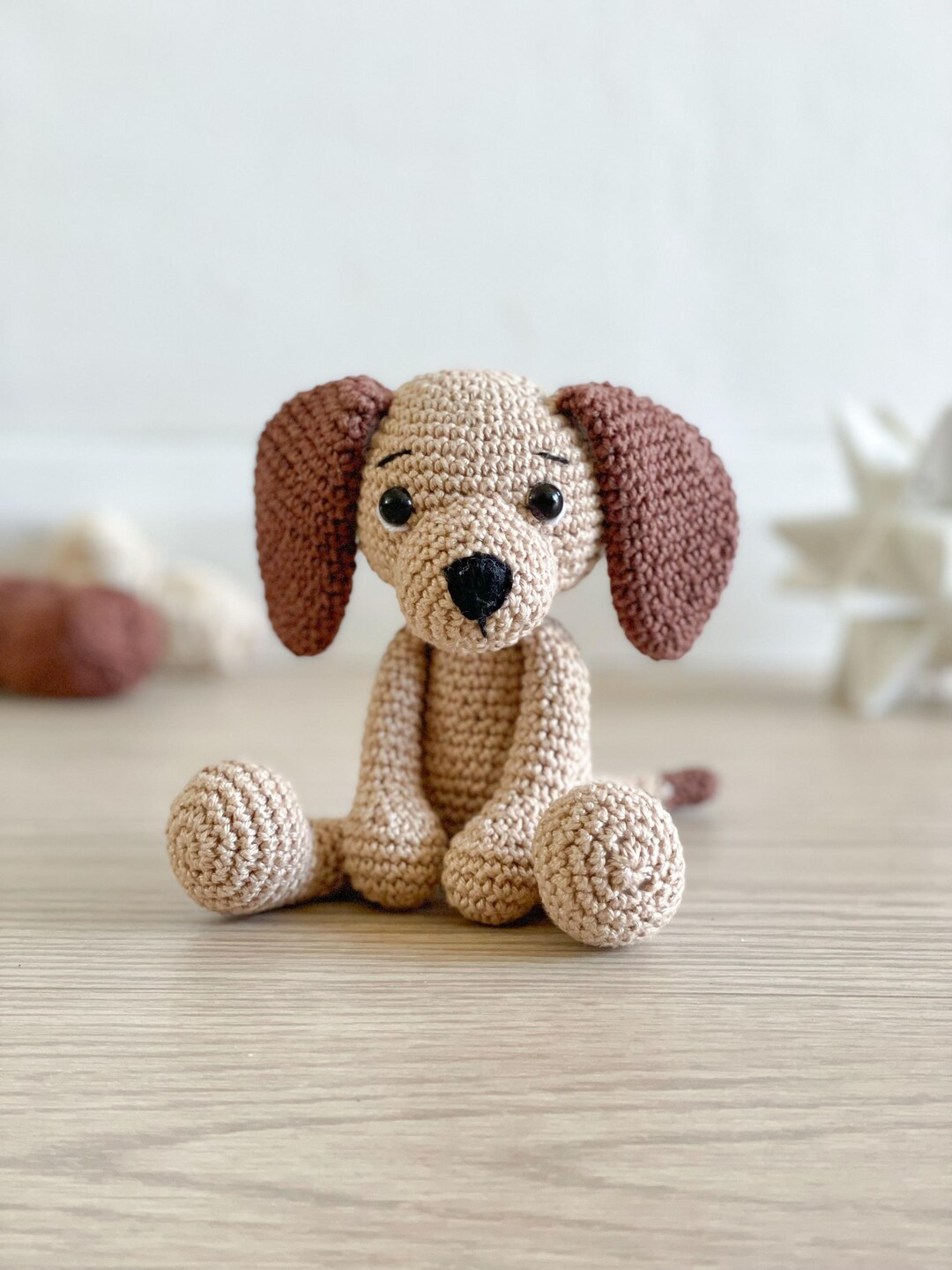 Dog Crochet Pattern PDF - Easy Crochet Dog Amigurumi Pattern, Puppy ...