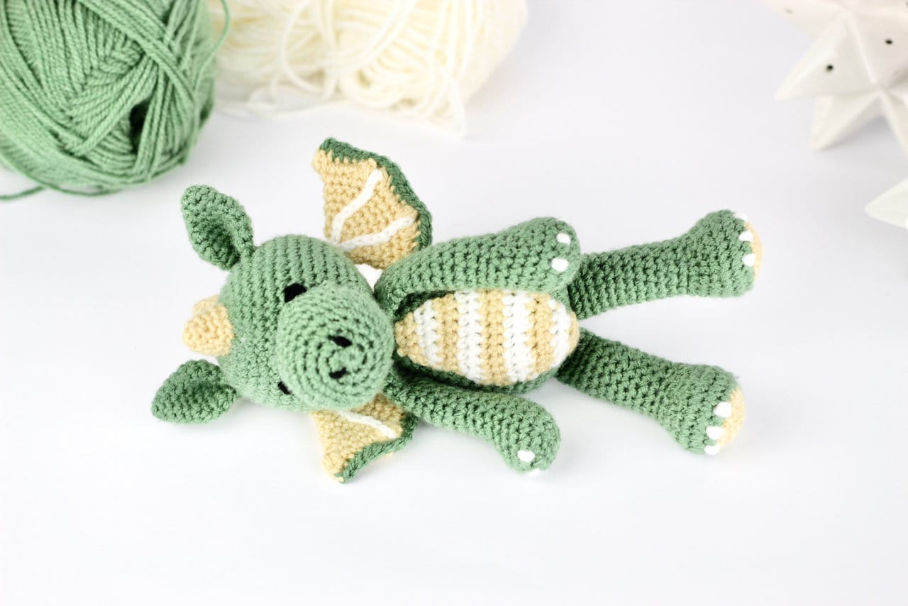 Dragon Crochet Pattern PDF Crochet Animal Pattern Crochet - Etsy