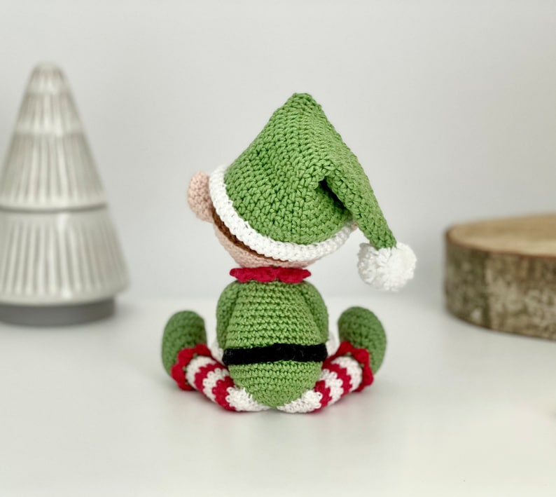Christmas Elf Crochet Pattern PDF Christmas Crochet Elf - Etsy