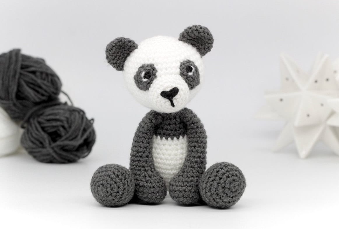 Panda Crochet Pattern PDF - Easy Crochet Panda Amigurumi Pattern ...
