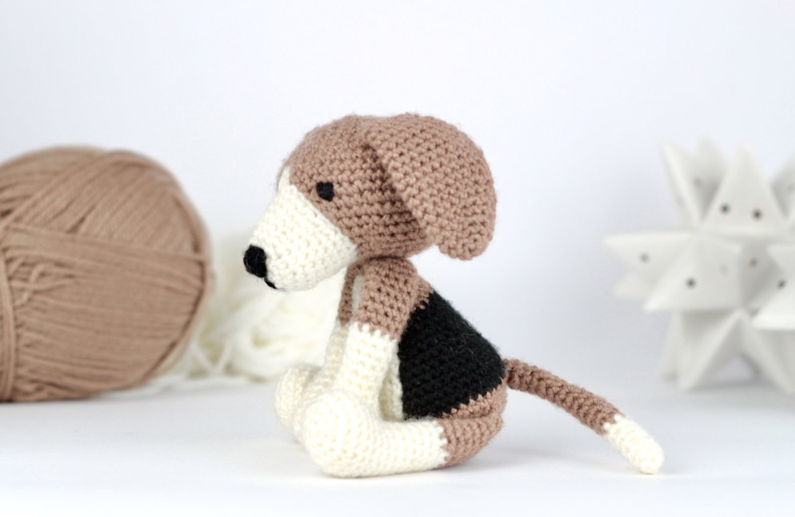Beagle Dog Crochet Pattern PDF - Easy Crochet Dog Amigurumi Pattern ...