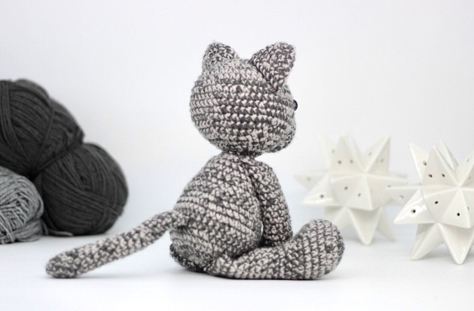 Cat Crochet Pattern PDF Easy Crochet Cat Amigurumi Pattern - Etsy
