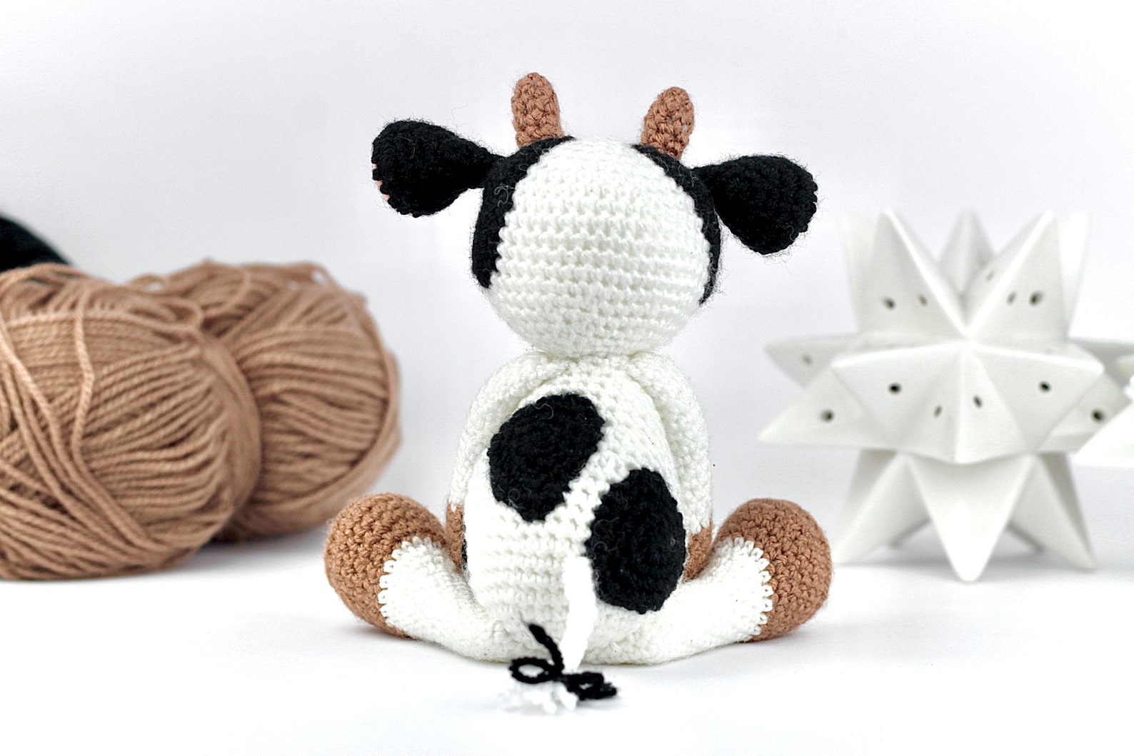 Cow Crochet Pattern PDF Easy Crochet Cow Amigurumi Pattern | Etsy