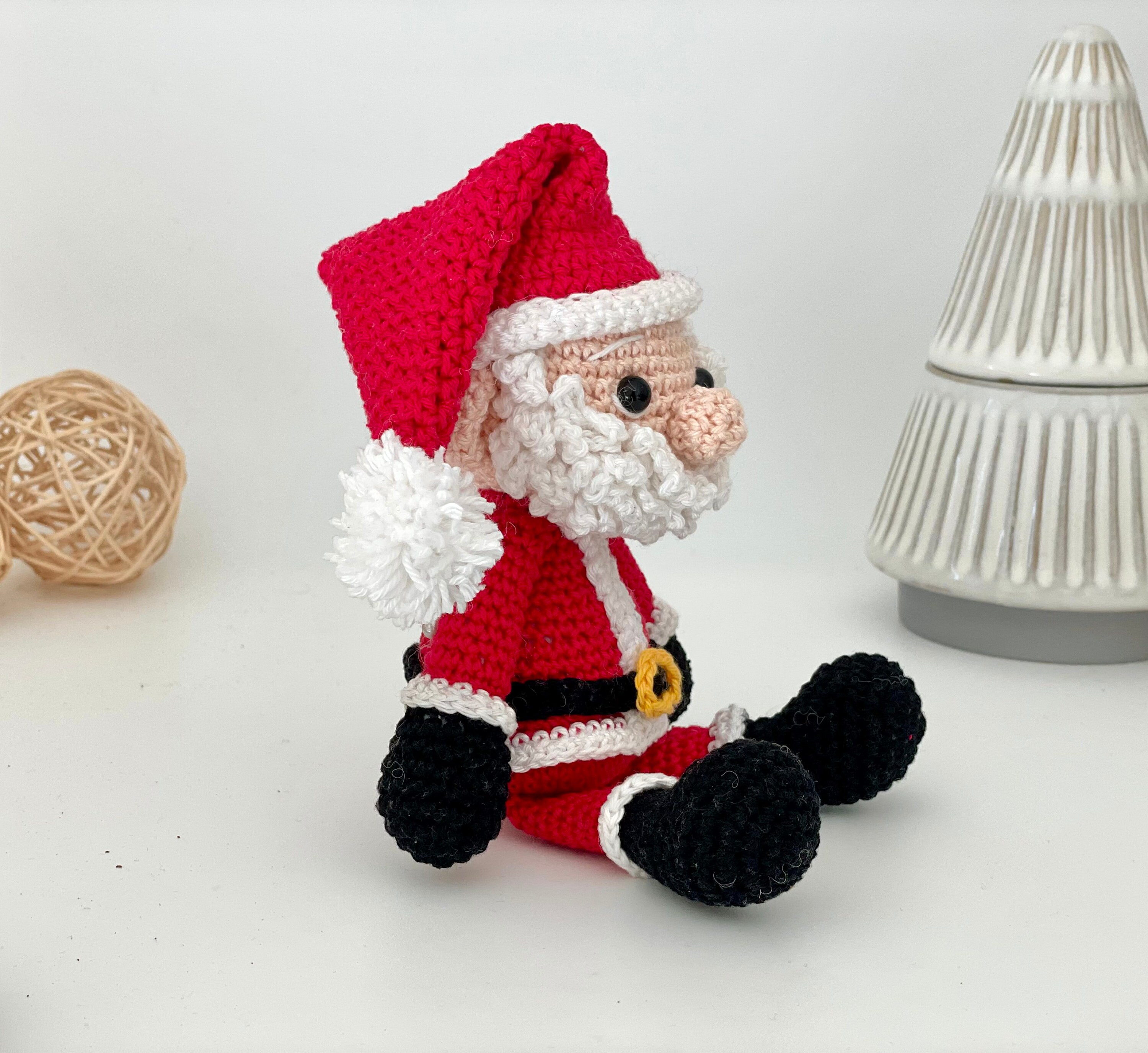 Santa Crochet Pattern PDF Crochet Santa Amigurumi Pattern - Etsy UK