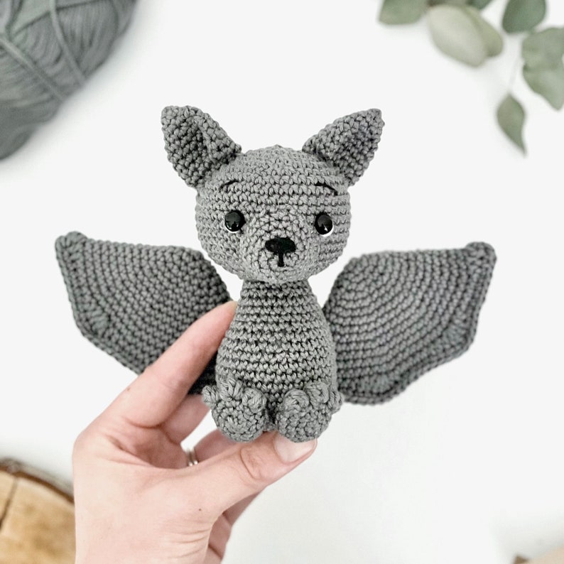 Bat Crochet Pattern PDF Cute Halloween Crochet Bat Amigurumi - Etsy