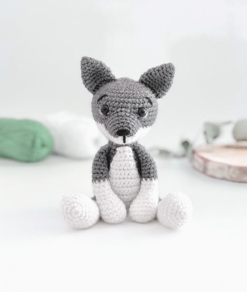 Wolf Crochet Pattern Easy Crochet Wolf Amigurumi Pattern - Etsy UK