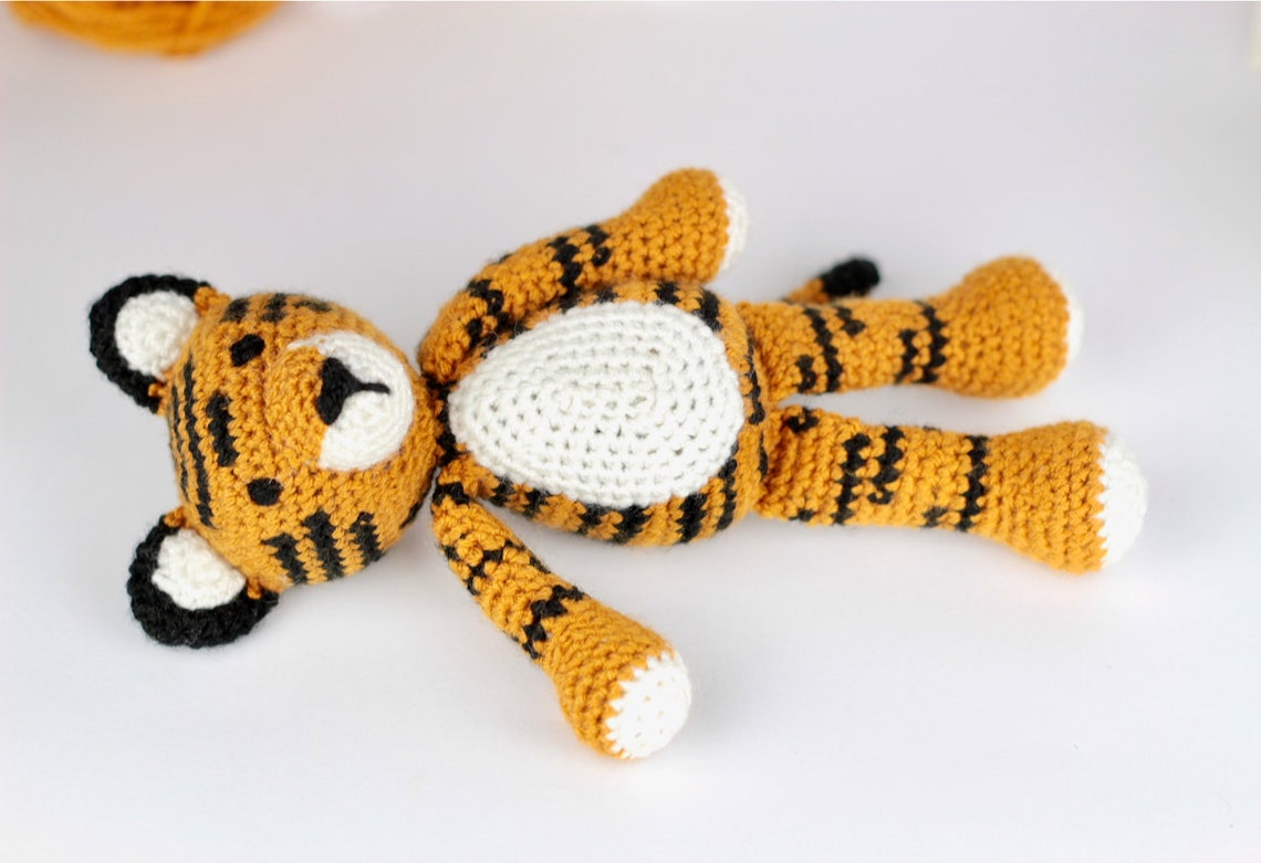 Tiger Crochet Pattern PDF Crochet Animal Pattern Crochet - Etsy